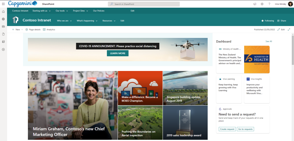 Build your Intelligent Intranet with Microsoft 365