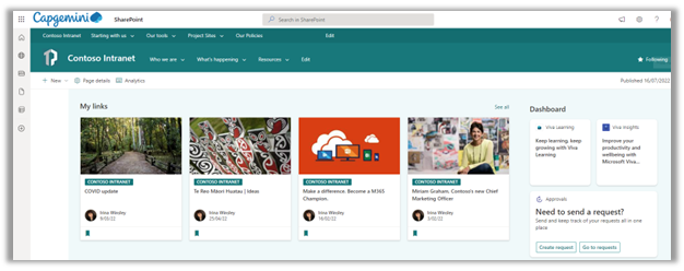 Build your Intelligent Intranet with Microsoft 365