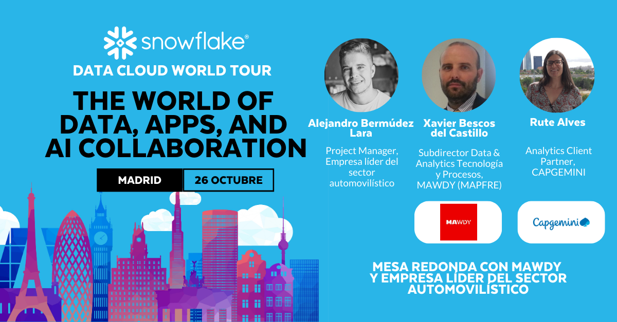 Data Cloud World Tour Snowflake - Capgemini Spain