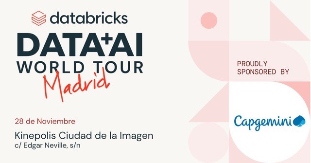Data + AI World Tour - Capgemini Spain