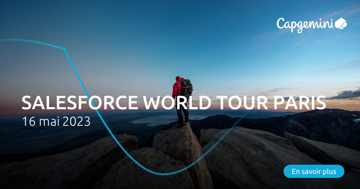 Salesforce World Tour 2023 - Capgemini France