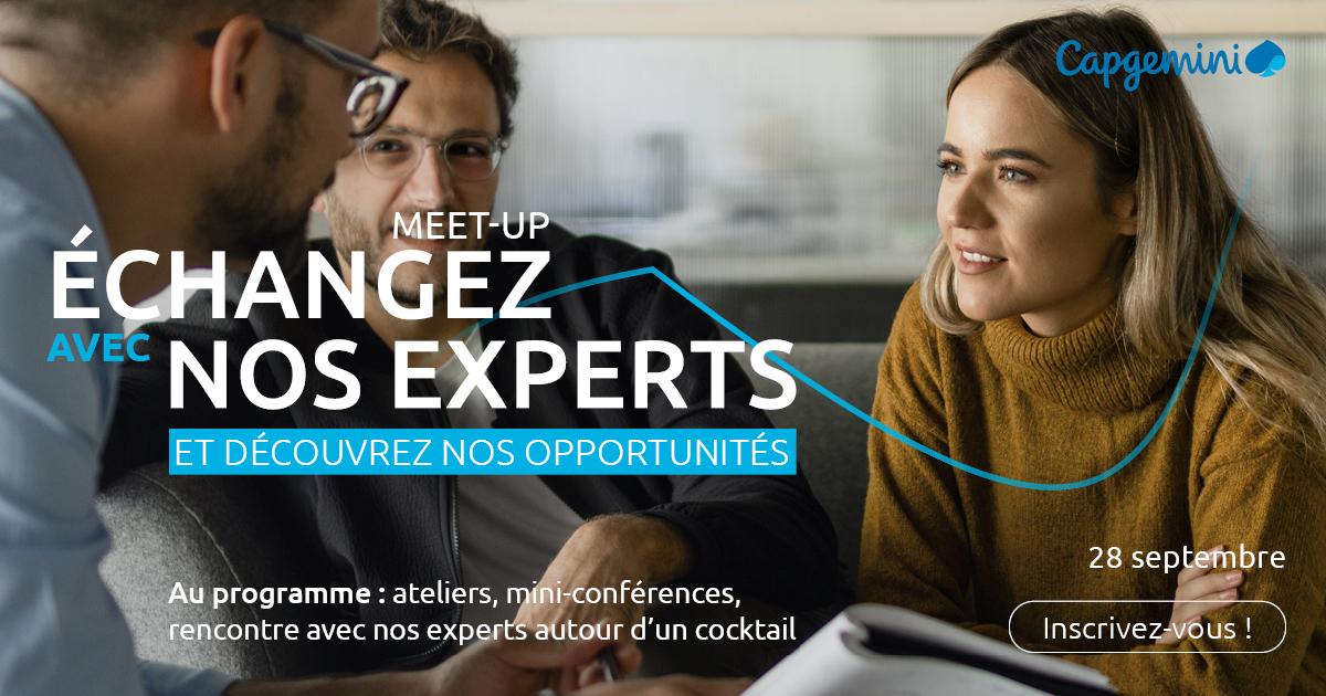 GET THE FUTURE YOU WANT - Rencontre avec CAPGEMINI Montpellier ...