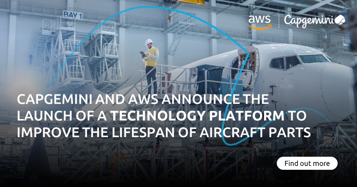 Capgemini and AWS announce the launch of a technology platform to ...