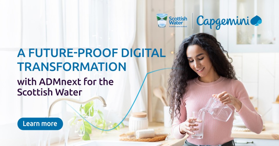 Capgemini helps Scottish Water optimize application performance, reduce ...