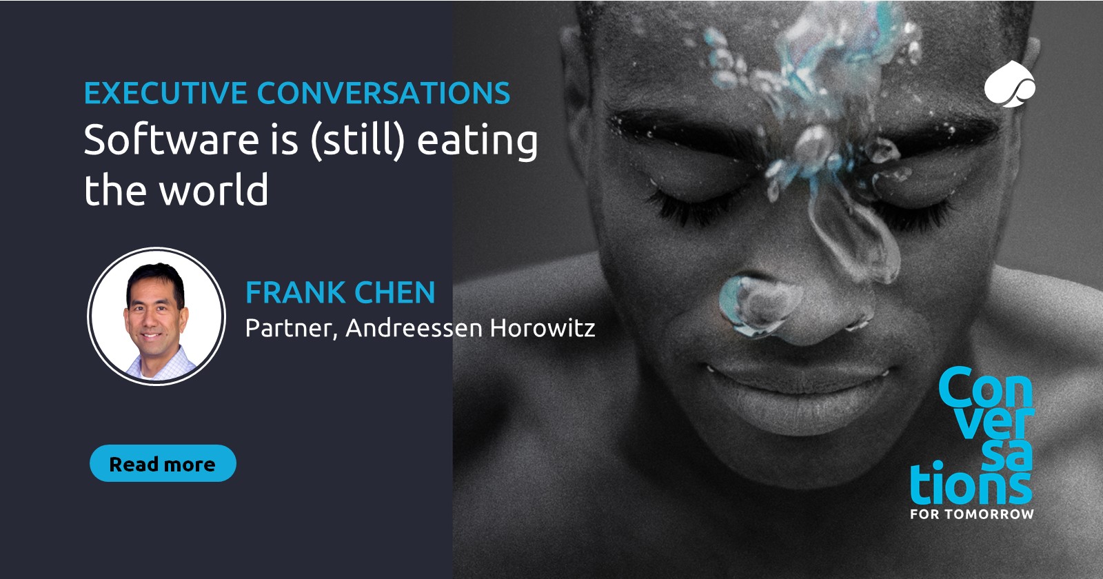 Discussion with Frank Chen, Partner, Andreessen Horowitz | Research & insight | Capgemini