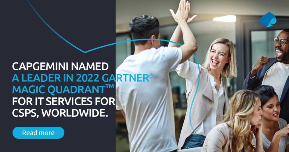 Capgemini named a “Leader” in 2022 Gartner® Magic Quadrant™ for IT ...
