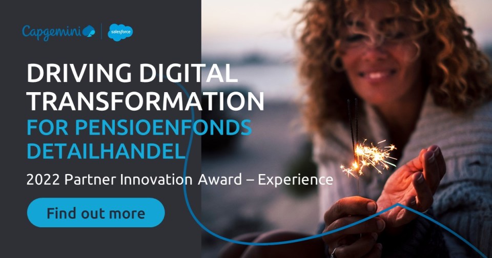 Capgemini wins 2022 Salesforce Partner Innovation Award - Capgemini ...