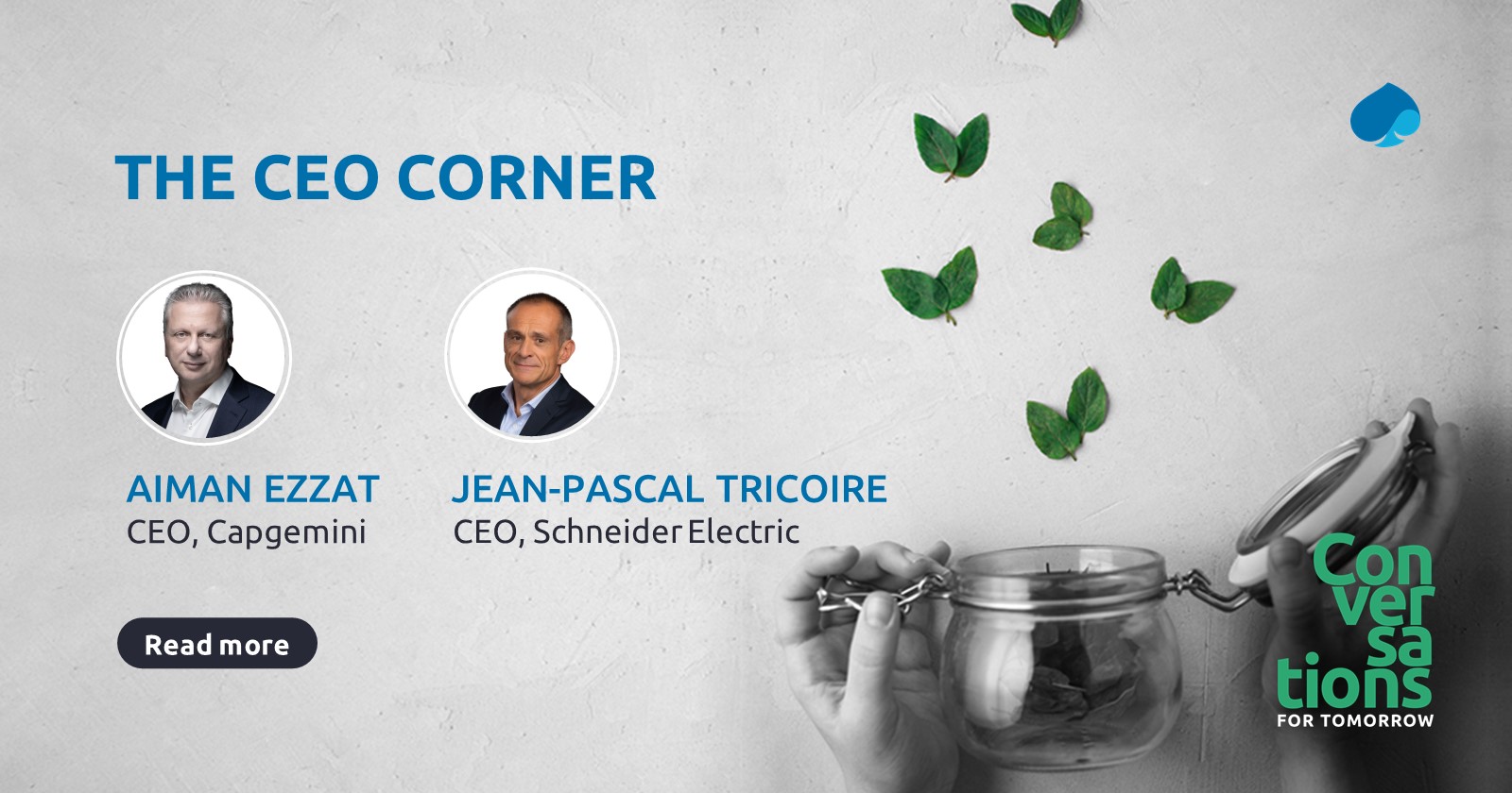 Conversations for Tomorrow #6: The CEO Corner | Research & insight ...