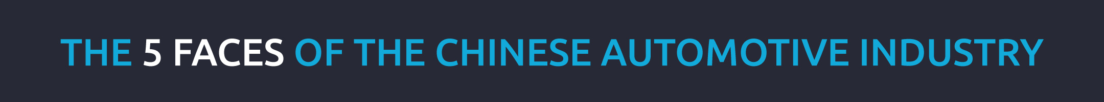 Capgemini | The 5 faces of the Chinese Automotive industry