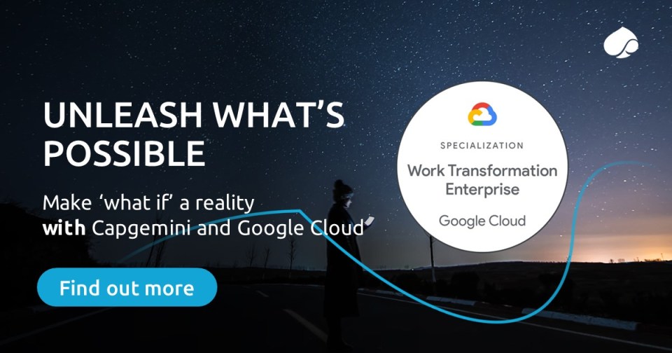 Google Cloud Partner | Capgemini