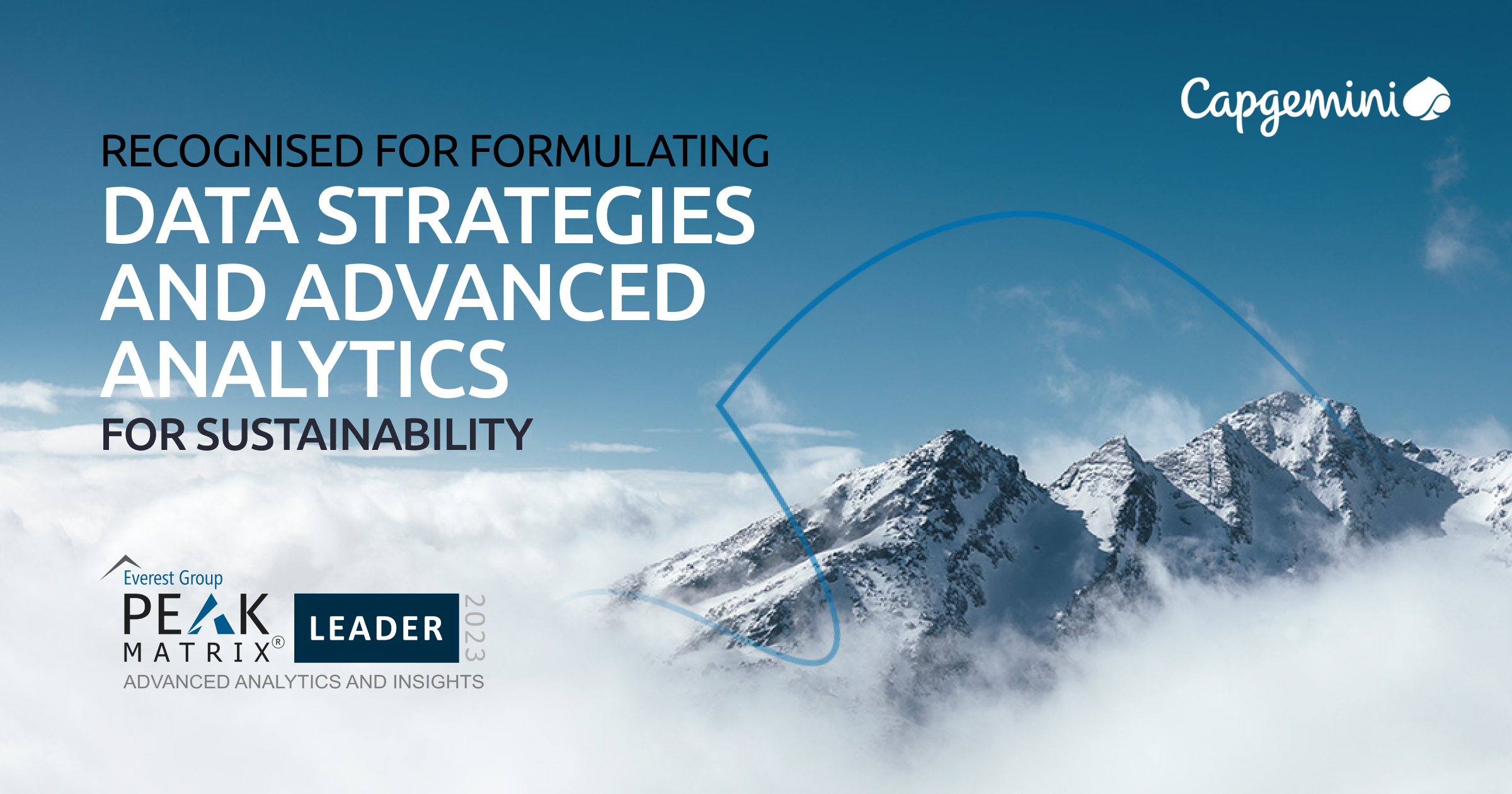Everest Group names Capgemini “Leader” in the Advanced Analytics and ...