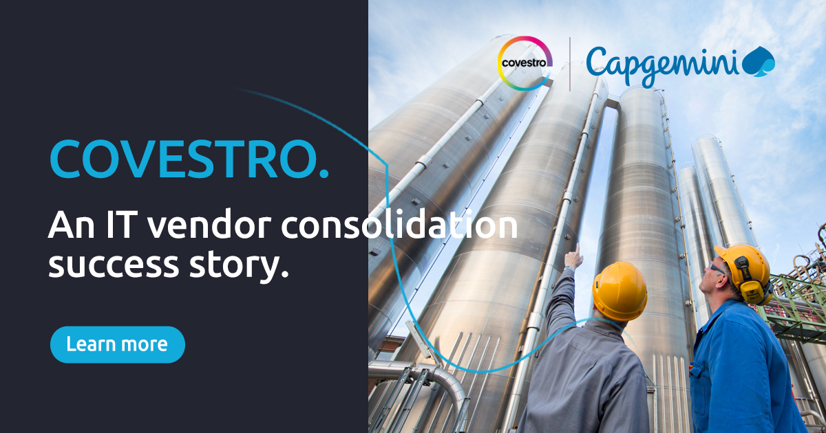 Covestro leverages ADMnext solutions as part of a highly-complex IT vendor consolidation program ...