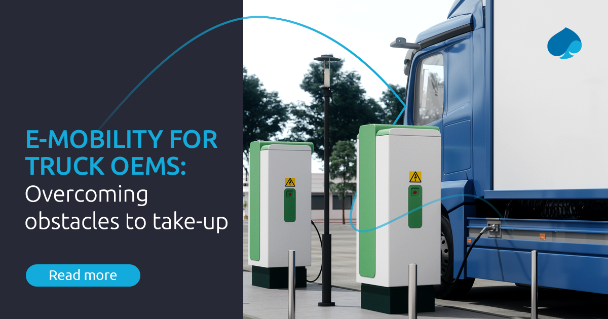 E-mobility for truck OEMs: overcoming obstacles to take-up | Capgemini