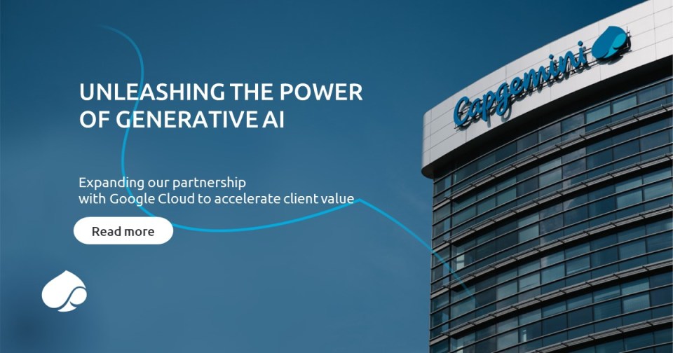 GenAI Center: Capgemini India, Google Cloud Collaboration