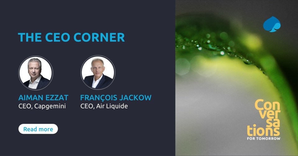 Conversations for Tomorrow #7: The CEO Corner - Capgemini