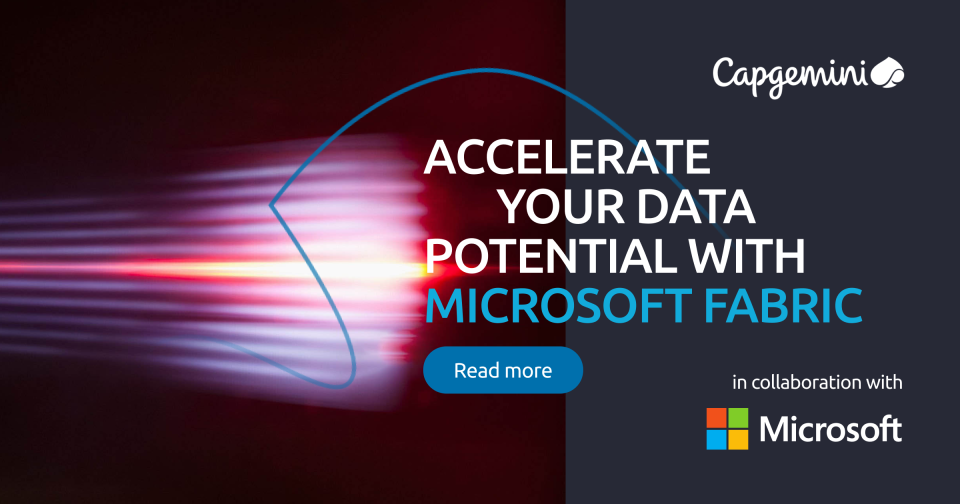 IDEA by Capgemini uses Microsoft Fabric to support data-driven ...
