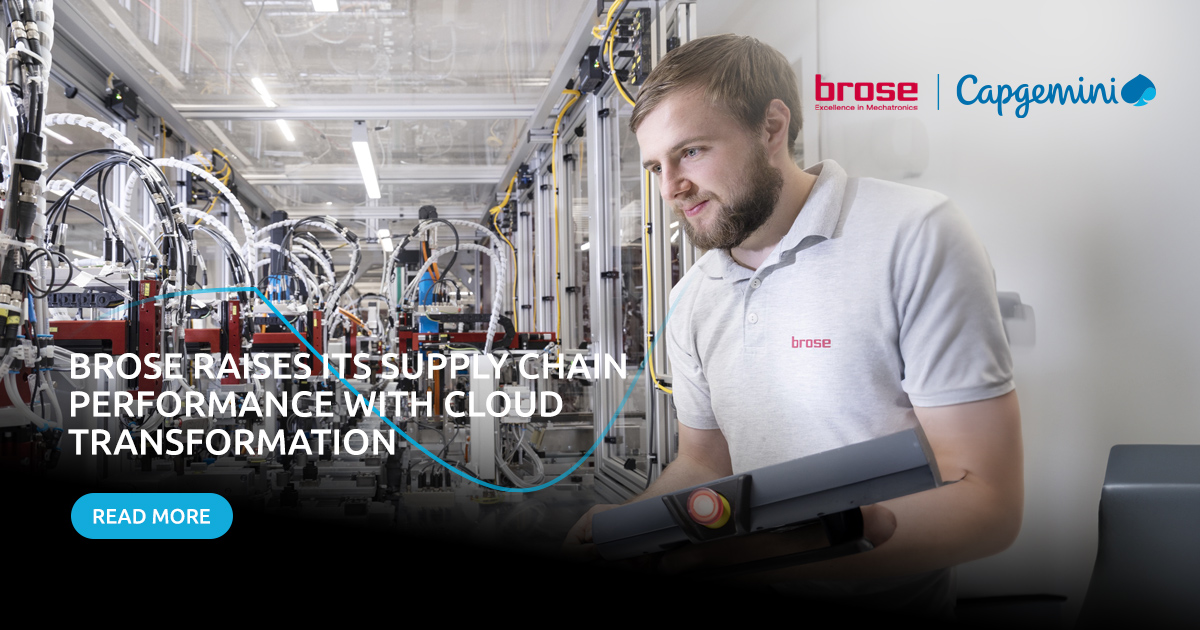 Brose raises its supply chain performance with cloud transformation ...