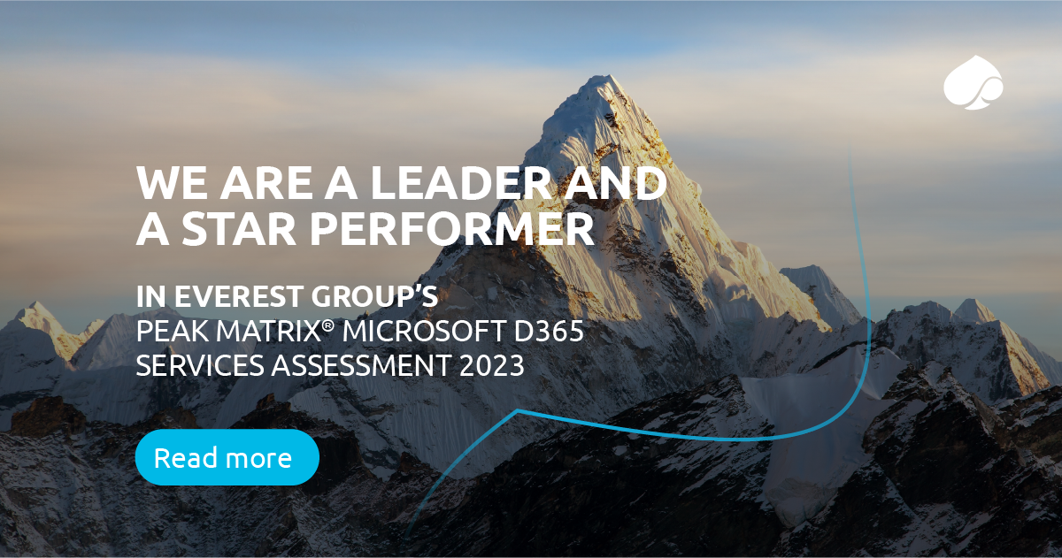 Everest Group recognized Capgemini as a Leader and a Star Performer in its Microsoft Dynamics ...
