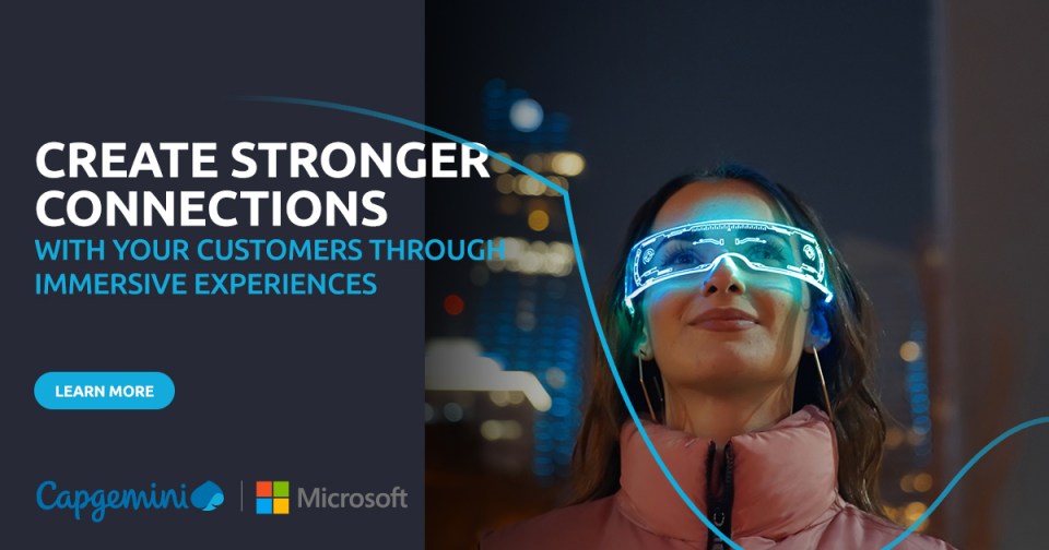 Immersive technology - Capgemini