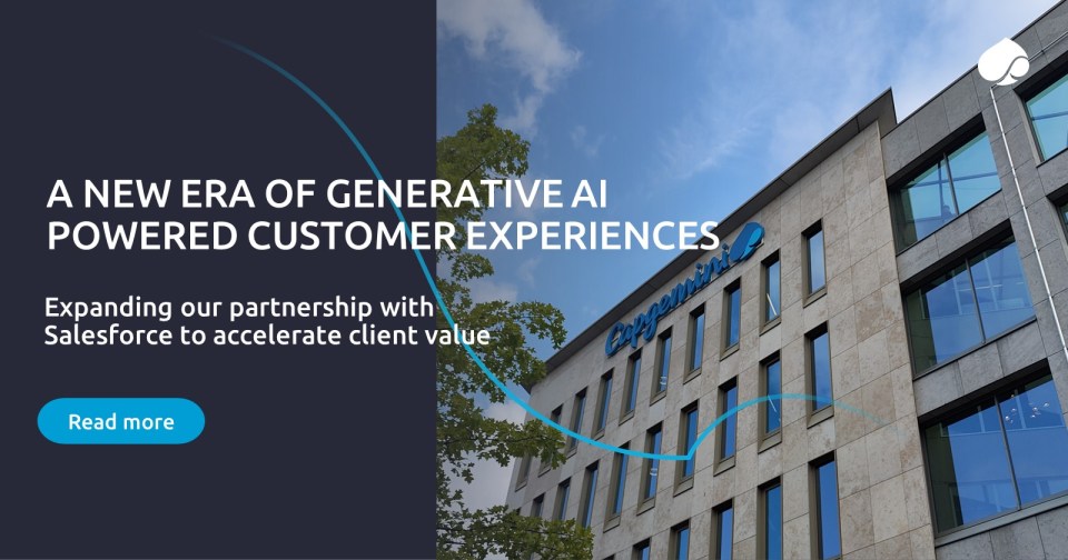 Capgemini And Salesforce Collaborate To Enable A New Era Of Generative Ai Powered Customer