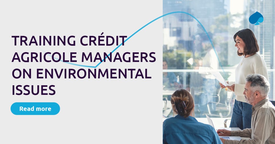 Training Crédit Agricole managers on environmental issues - Capgemini