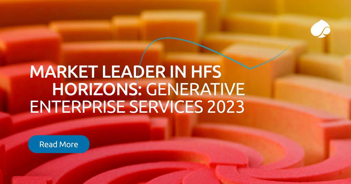 Capgemini recognized as a Horizon 3 – Market Leader in HFS Horizons: Generative Enterprise ...