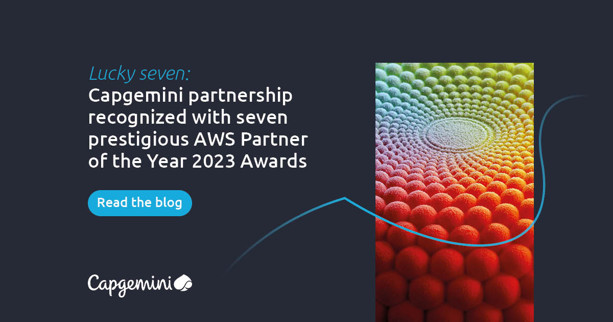 Lucky seven: Capgemini partnership recognized with seven prestigious ...